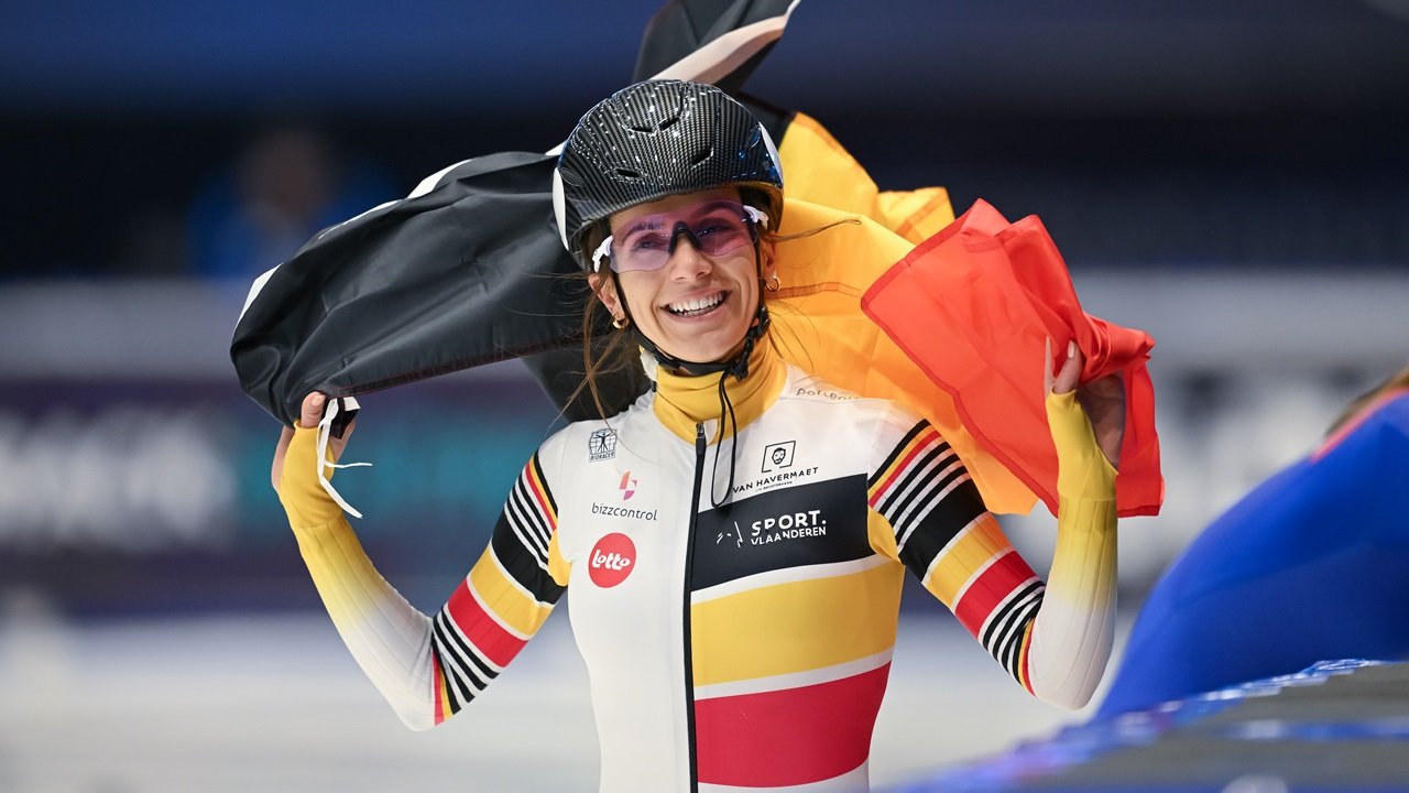 EK Shorttrack: Hanne Desmet verlengt titel op de 1.000 meter: zes ...