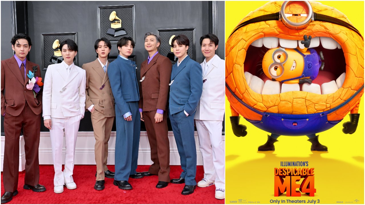 BTS zal te horen zijn in 'Despicable Me 4' - Newsmonkey