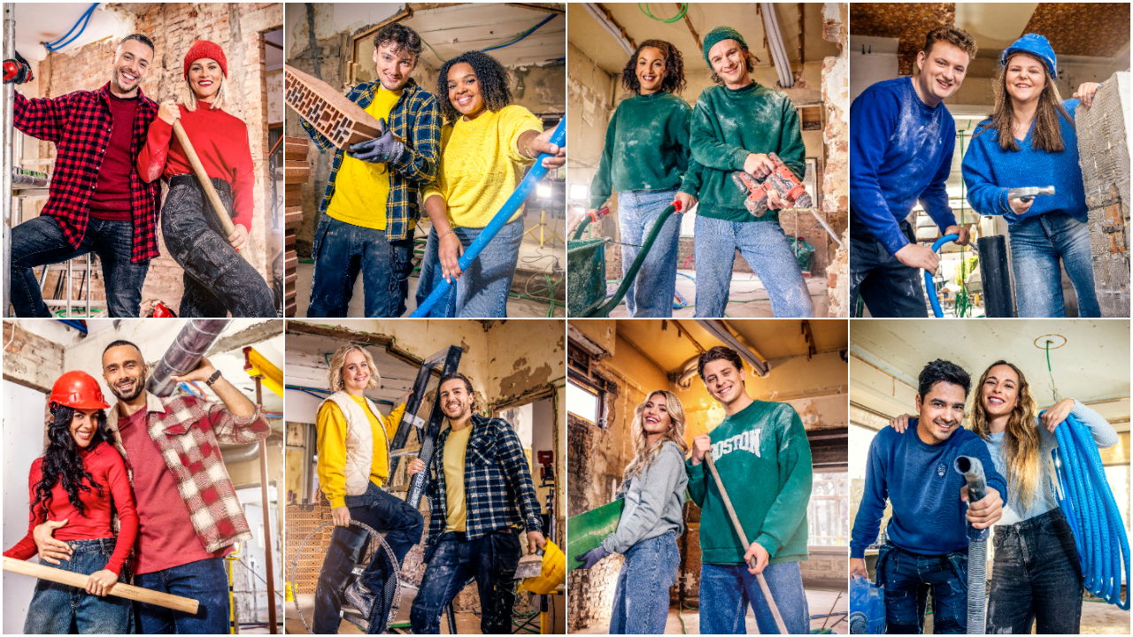 'Huis Gemaakt': Dit zijn de acht koppels uit het nieuwe seizoen ...