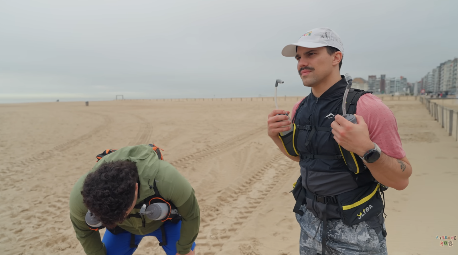 Average Rob reageert via Instagram op Marathon des Sables