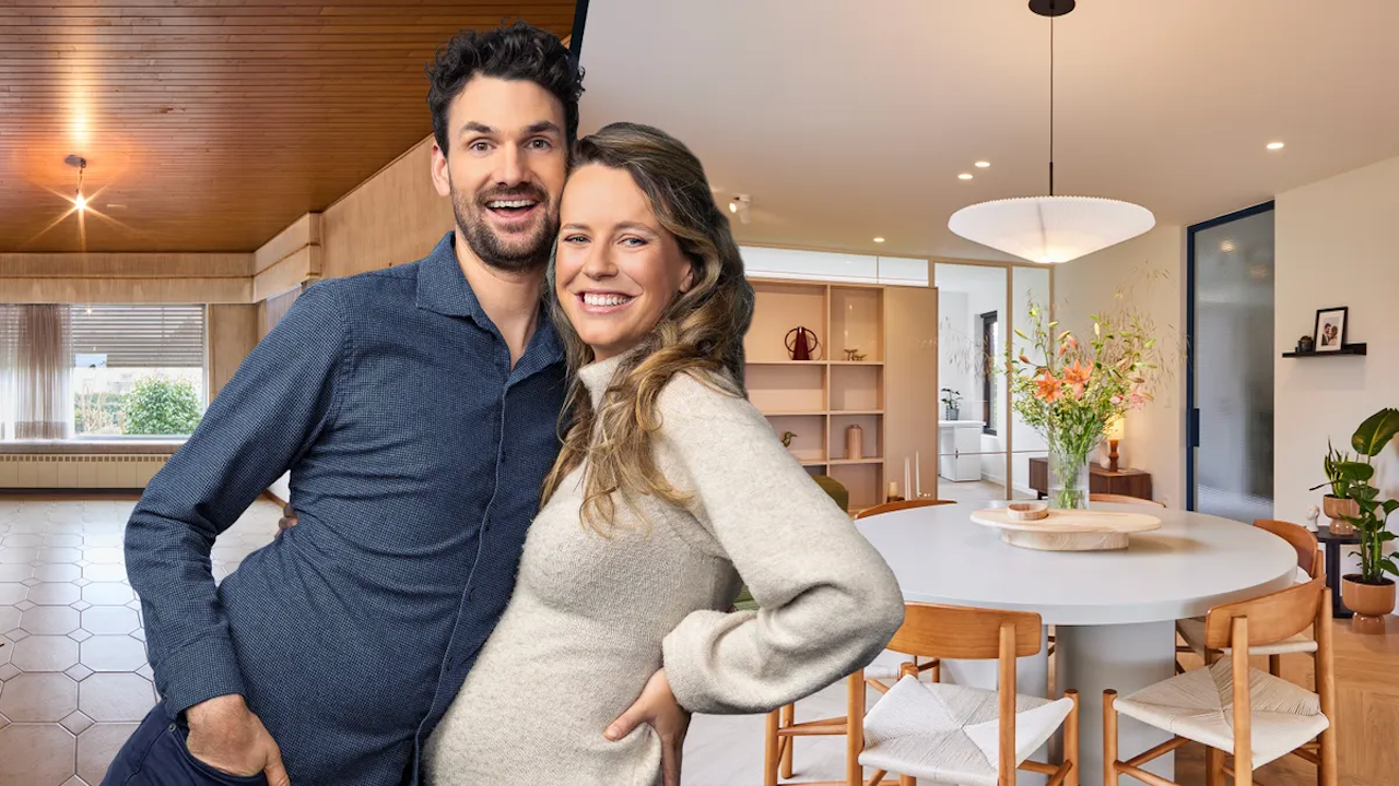 'Blind Gekocht': Bekijk hier de drastische voor en na van het huis van Cyriel en Annelies ...