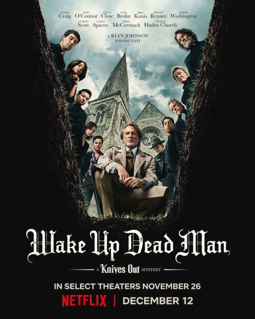 'Wake Up Dead Man: A Knives Out Mystery' krijgt poster en releasedatum in de filmzalen - Newsmonkey
