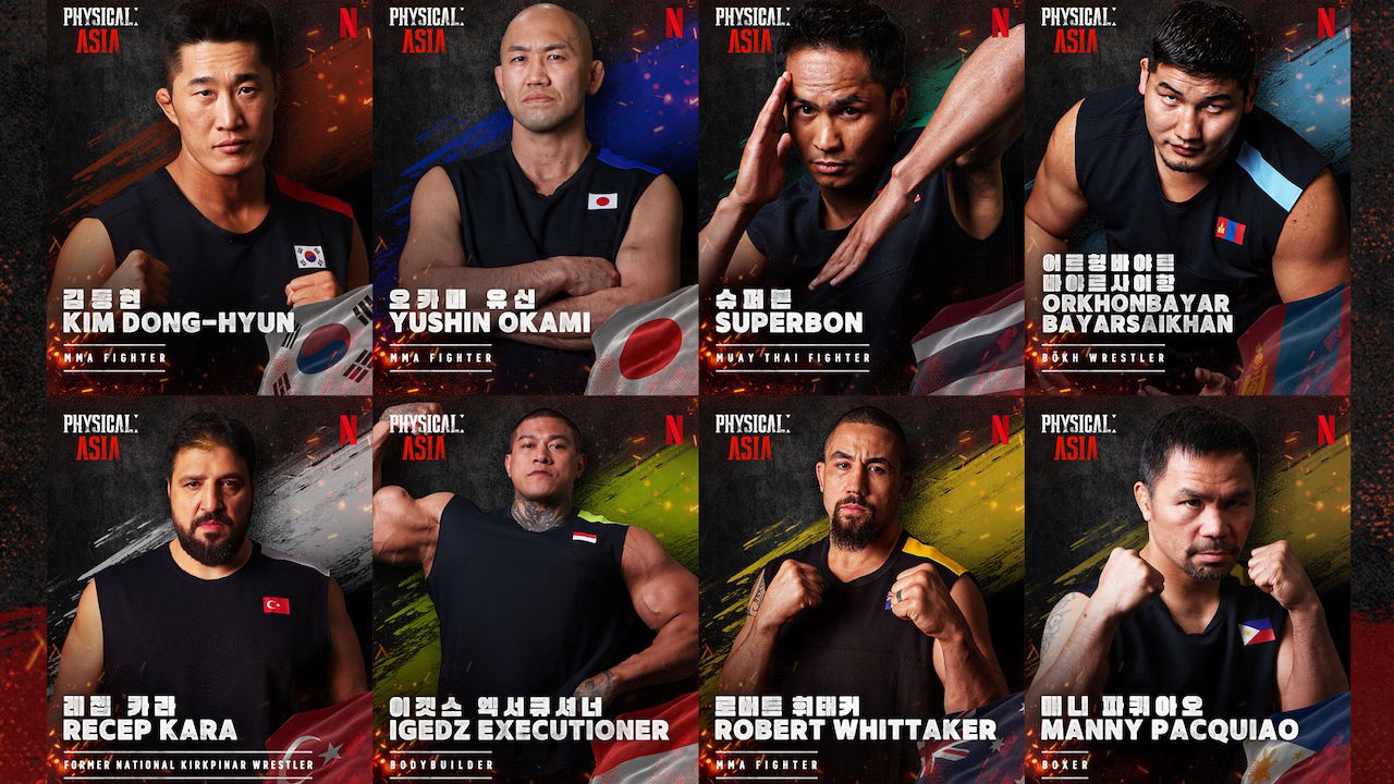 'Physical: Asia' maakt deelnemers uit acht landen bekend - Newsmonkey