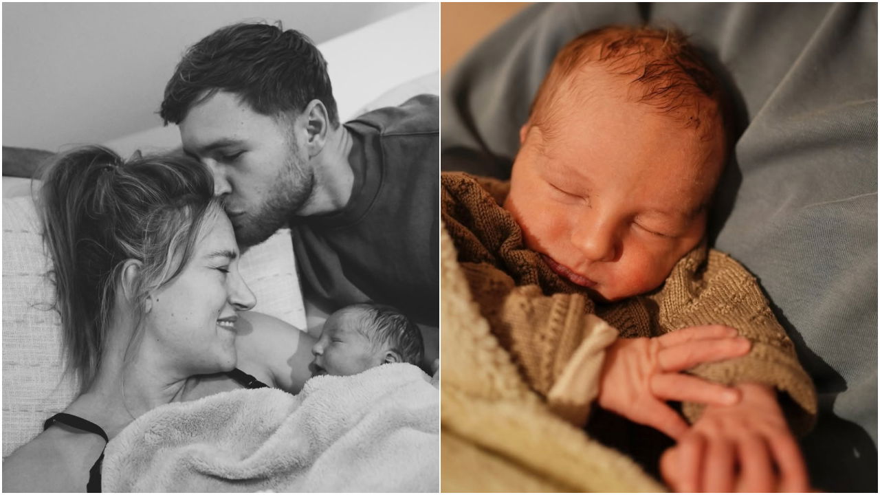 Suzan en Freek verwelkomen zoontje Sef - Newsmonkey