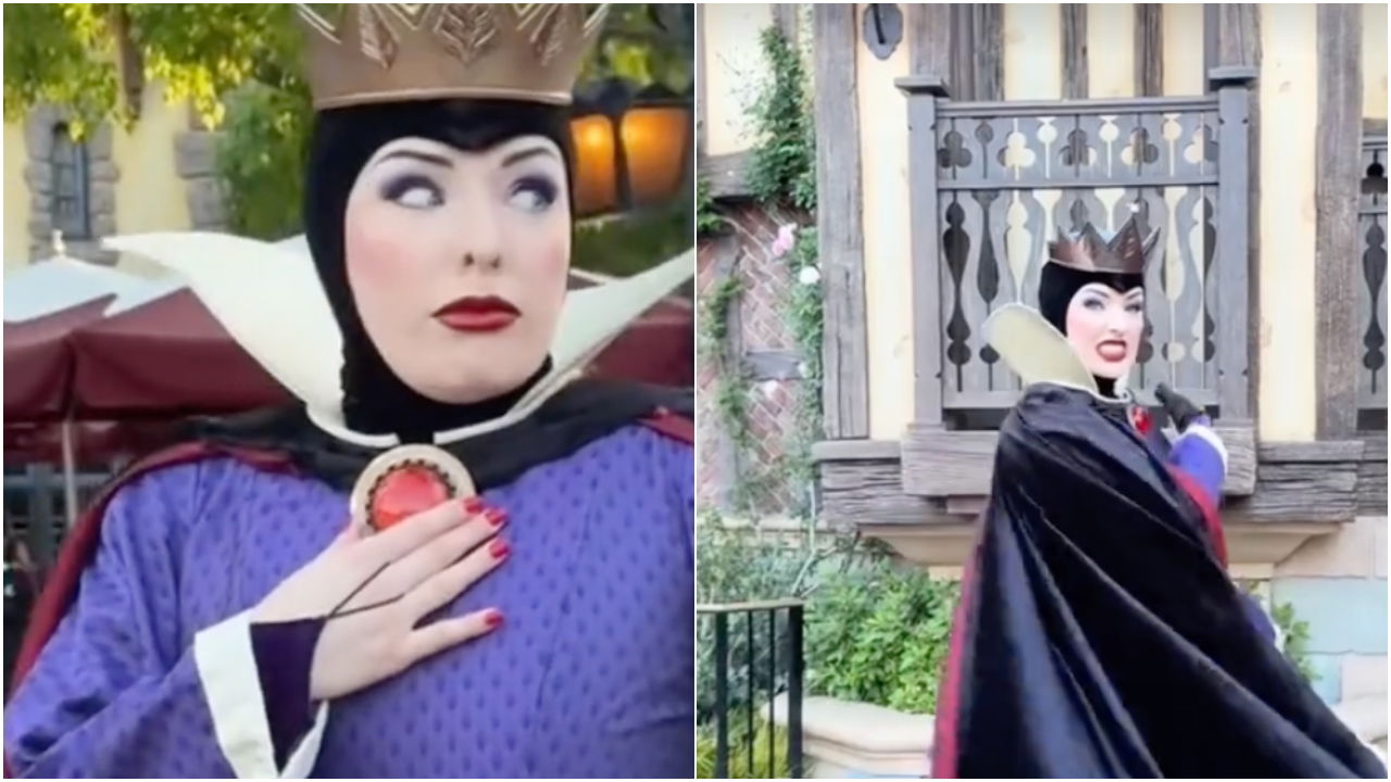 Virale Evil Queen uit Disneyland is ontslagen uit het pretpark - Newsmonkey