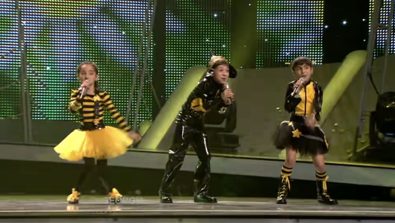 Bzikebi, aka de bijtjes van Junior Eurosong, gaan voor Georgië naar ...