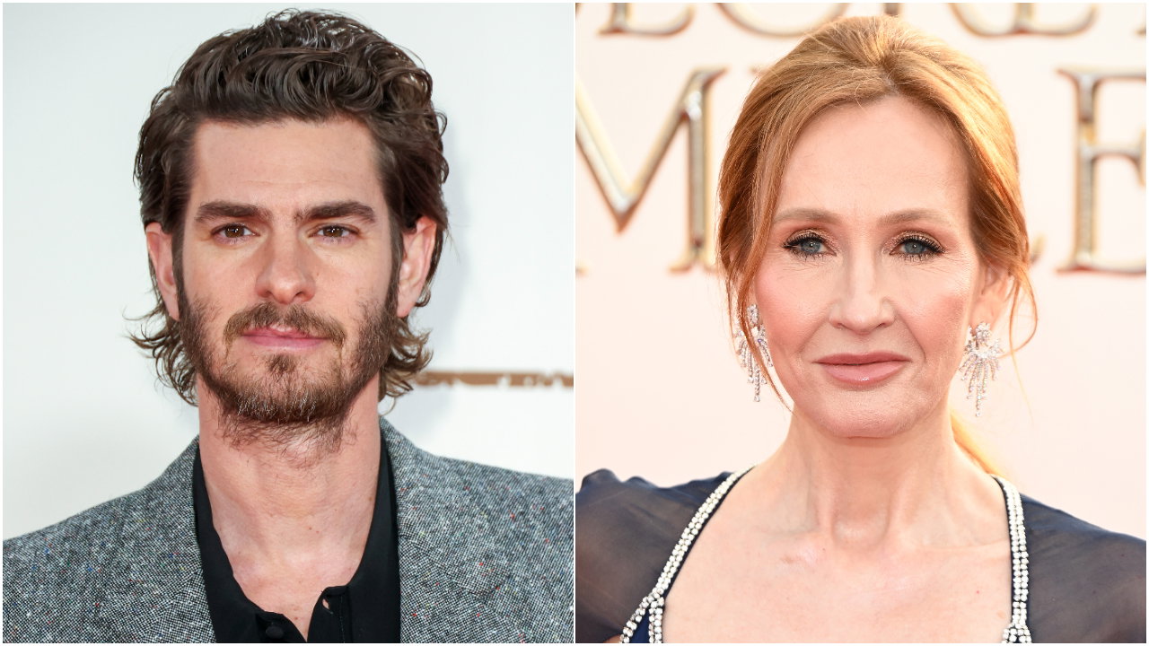 Andrew Garfield omschrijft J.K. Rowling als "zij die niet genoemd mag ...