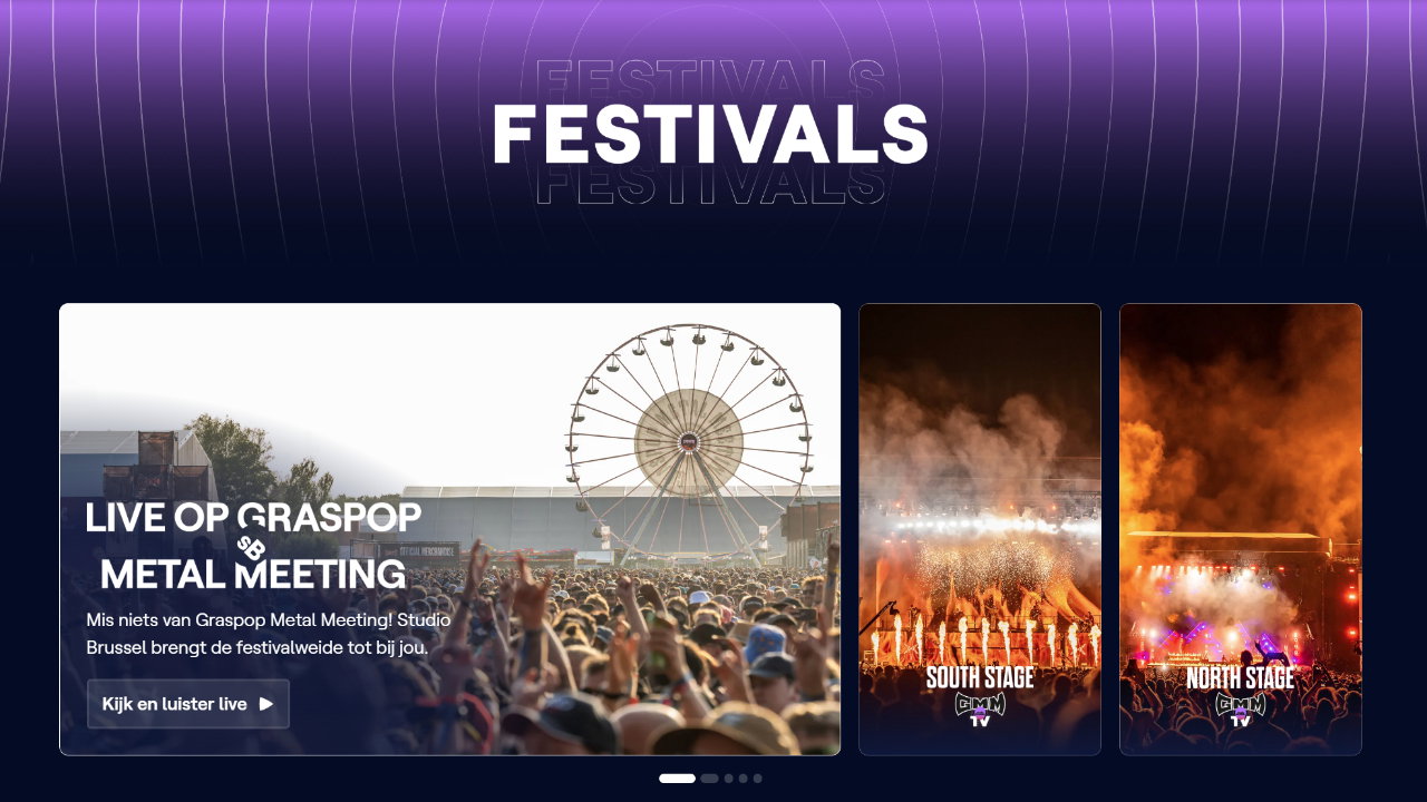 VRT MAX zendt grote Belgische muziekfestivals live uit - Newsmonkey