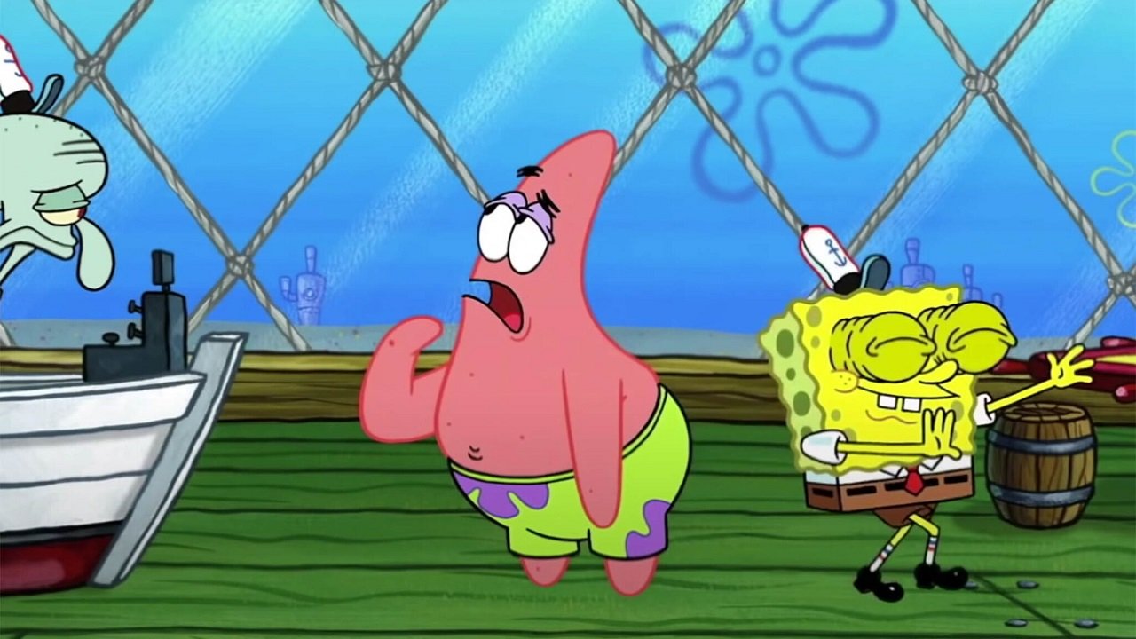 Depressieve Spongebob